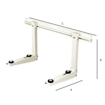 China Custom Brass Laser Cutting Service for Stainless Steel 304 Air Conditioner Bracket with 0.1mm Tolerance for sale