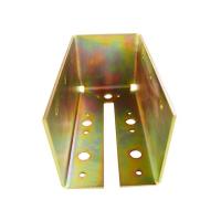 China Custom Aluminum Stamping Bending Painted Metal Parts for Environmental Protection 0.1mm Tolerance for sale