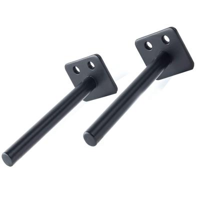 China Custom Metal Leg Fastening Brackets 0.1-8mm Thickness Stamping Bending Polishing for sale