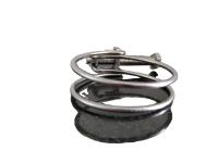 China Custom Metal Clamp for Rubber Hose Laser Cutting Service Stainless Steel 0.1mm Tolerance for sale