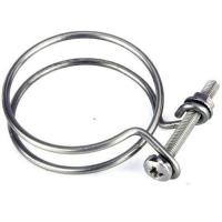 China Custom Metal Clamp for Rubber Hose Laser Cutting Service Stainless Steel 0.1mm Tolerance for sale