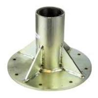 China Custom Stainless Steel Fabrication Floor Mount Base Plate CNC Laser Cutting 630T Press for sale