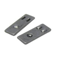 China Custom Metal Stamping Bending Parts Heavy Duty Shelving Bracket 0.05mm Tolerance for sale