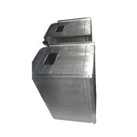 China Custom Sheet Metal Bending Case White 0.1-8mm Thickness OEM Precision Stamping Parts for sale