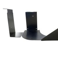 China Custom Blackened Stainless Steel 304 Metal Bracket for Aluminum Coating OEM 0.1mm Tolerance for sale