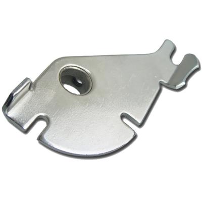 China Custom Metal Stamping Brackets Fabrication Q235 Steel Laser Cutting CNC Bending for sale