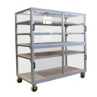 China Customized Aluminum Carbon Steel Metal Racks ISO9001 2008 Certified 80000sqm Factory for sale