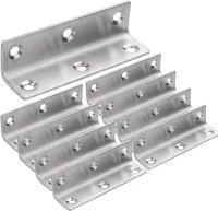 China Customized Carbon Steel L-Type Right Angle Bracket 0.1-8mm Thickness for Heavy Duty Shelving for sale