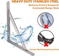 China Stainless Steel Triangle Bracket 0.1-8mm Thickness for Metal Structure Fastening Custom for sale