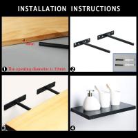 China Custom Coated Carbon Steel Metal Bracket for Table Fixing 0.1-8mm Thickness for sale