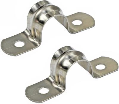 China Custom Stainless Steel Metal Buckle Water Pipe Bracket Powder Coated 0.1-8mm Thickness for sale