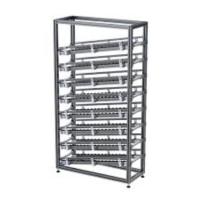 China Custom Color and Thickness Aluminum Bolt-less Storeroom Rack 80000sqm Factory for sale