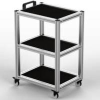China Custom Color and Thickness Aluminum Bolt-less Storeroom Rack 80000sqm Factory for sale