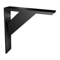 China Custom Carbon Steel Metal Bracket Powder Coated Heavy Duty Shelving Bracket 0.1-8mm Thickness for sale