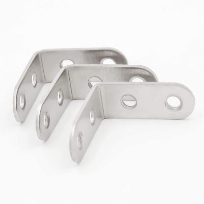 China Stainless Steel L-Shaped Right Angle Bracket Customizable for Customer Requirements for sale