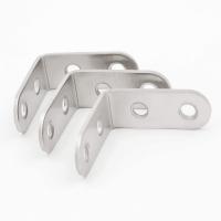 China Stainless Steel L-Shaped Right Angle Bracket Customizable for Customer Requirements for sale