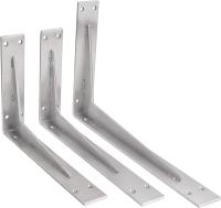 China Custom L-Shaped Stainless Steel Bracket 0.1-8mm Thickness Heavy Duty Shelving Bracket for sale