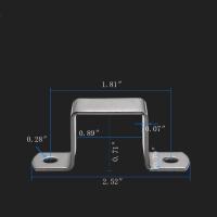 China Custom Metal Bracket Cable Clamp Hardware Accessories 0.1-8mm Thickness OEM for sale