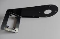China Customized Painted Metal Bracket for Infrastructure Laser Cutting Service 0.1mm Tolerance for sale