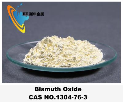 China 99.999% Bismuth Oxide Bi2O3 Powder for Electronic Ceramics and Photoelectric Converters - 8.9 Density, 825°C Melting Point for sale