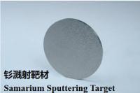 China Samarium Sputtering Target for High-Reflectivity Metal Films & Transparent Conductive Coatings for sale
