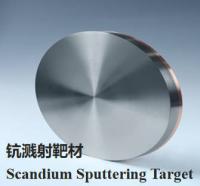 China High-Performance Scandium Sputtering Target for 5G RF Filters & Advanced Electro-Optic Devices for sale