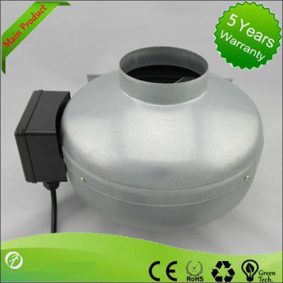 China Round Duct Fan For Greenhouse Air Exchange, Hydroponic Growing & Fresh Air Supply for sale