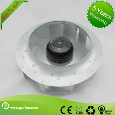 China Inline Centrifugal Fan Backward Curved With Ffu Fan Filter Unit 280mm for sale
