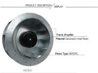 China Ec Centrifugal Fan 280mm 133W For Server Room Data Center Cooling for sale