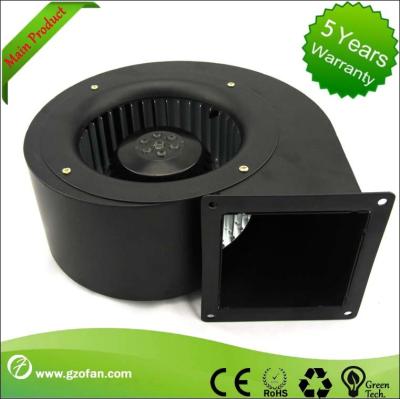 China Low N Forwaroised Curved Blower DC Centrifugal Fan For Communication Systems 160mm for sale