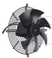 China Energy Saving Ec Axial Fan Sheet Steel Cooling Tower Air Circulation Fan for sale