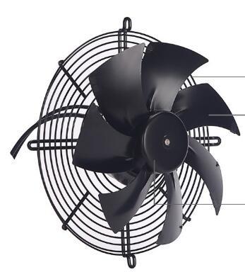 China Energy Saving Ec Axial Fan Sheet Steel Cooling Tower Air Circulation Fan for sale