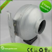 China Stainless Steel Blade 125mm AC Exhaust Inline Duct Fan For Industrial And Farm for sale