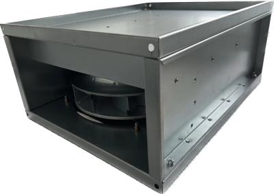 China Square Ventilation System Industrial Centrifugal Rectangular Duct Cabinet Fan 335m3/h for sale
