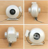 China Circular  Duct Fan For Kitchen Exhaust, EC Motor, Low Noise, High Pressure for sale