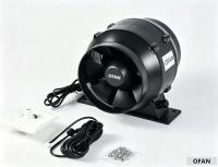 China Ec Mixed-Flow Inline Duct Fan Circular Tube Fan For EU Ventilation Projects for sale