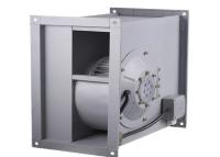 China Rectangular Duct Fan Galvanized Steel Low Noise For Central Asia HVAC Ventilation for sale