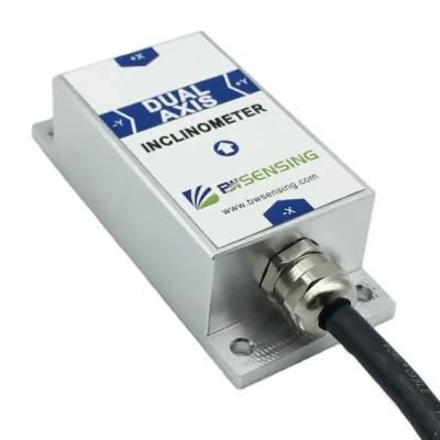 China Analog Interface Inclinometer Angle Sensor 0.02° Resolution High Precision for sale