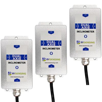 China BWS2200 Voltage Output High-Precision Dual Axis Inclinometer Tiltmeter High Accuracy 0.001° for sale