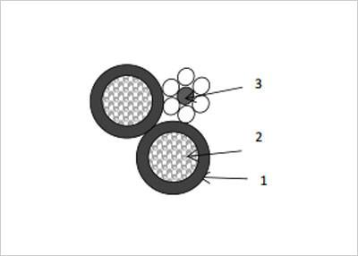 China 600V Overhead Cable with 90°C Operating Temperature - ICEA & ASTM Compliant for Power Distribution Systems for sale