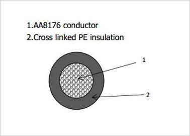 China 2000V PV Photovoltaic Wire with XLP Insulation - Aluminum Alloy Conductors 6 AWG to 1000MCM for sale