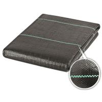 China PP Woven Weed Barrier Ground Cover Fabric 90gsm 1m Wide UV Treated Landscape Mat for sale