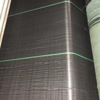 China PP Woven Weed Barrier Ground Cover Fabric 90gsm 1m Wide UV Treated Landscape Mat for sale
