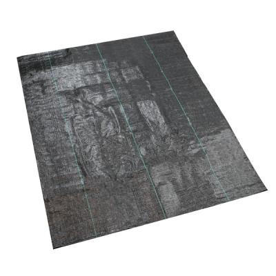 China PP Woven Weed Barrier Mat 90gsm Ground Cover Fabric UV Treated 3-5 Year Lifespan for sale
