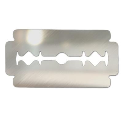 China Stainless Steel Adjustable Safety Razor Double Edge Blade 100 Pack Premium Shaving for sale