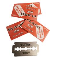 China Stainless Steel Adjustable Safety Razor Double Edge Blade 100 Pack Premium Shaving for sale
