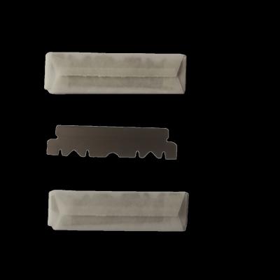China Wholesale Stainless Steel Half Single Edge Razor Blade 2.2x4.4cm for Barber Shaving for sale