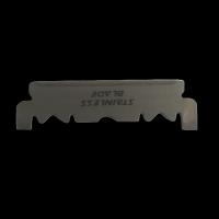 China Disposable Half Cut Shaving Blades Single Edge Stainless Steel 2.2x4.4cm 100pcs for sale