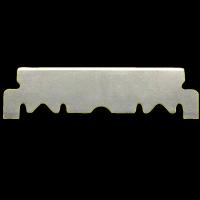 China Stainless Steel Double Edge Razor Blade 2.2x4.4cm Platinum Coated Men Safety Shaving Blade 100 Pack for sale