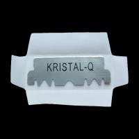 China Stainless Steel Double Edge Razor Blade 2.2x4.4cm Platinum Coated Men Safety Shaving Blade 100 Pack for sale